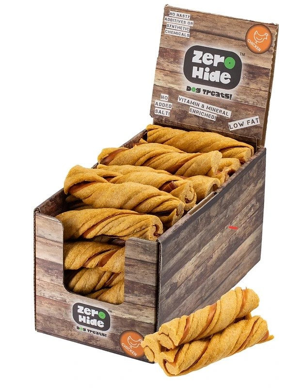 Zero Hide Chicken Puffed Stick 5" for Dogs – DOGHOUSE
