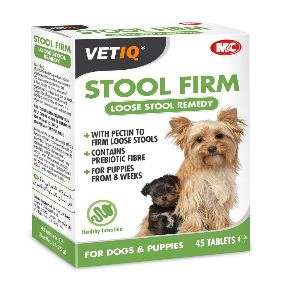 M & C Stool Firm Tablets for Dogs – DOGHOUSE