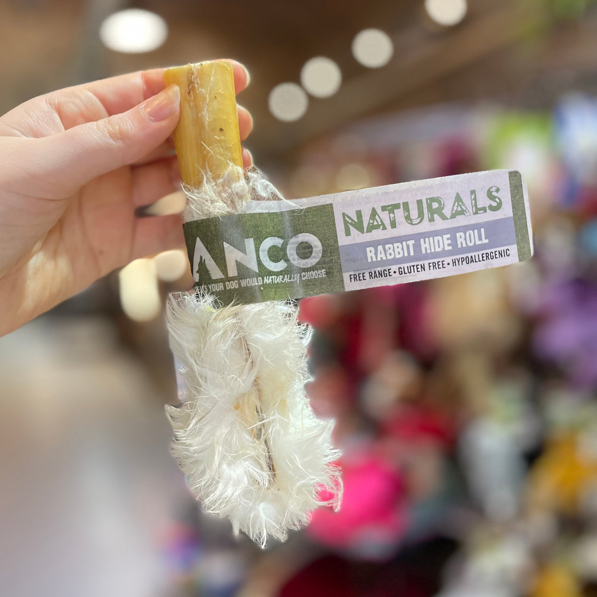 Anco Naturals Rabbit Hide Rolls – DOGHOUSE