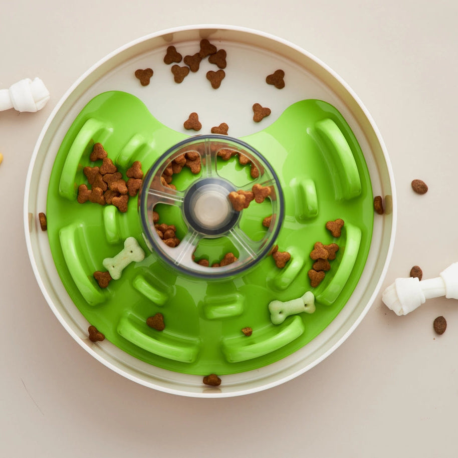 Spin Interactive Slow UFO Tricky Feeder Bowl for Dogs – DOGHOUSE