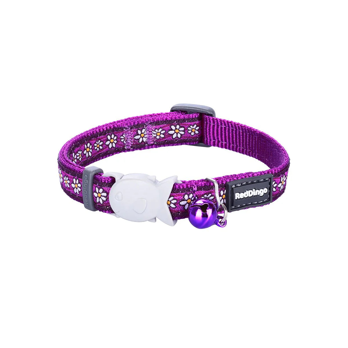 Red Dingo Cat Collar Daisy Chain Purple – DOGHOUSE