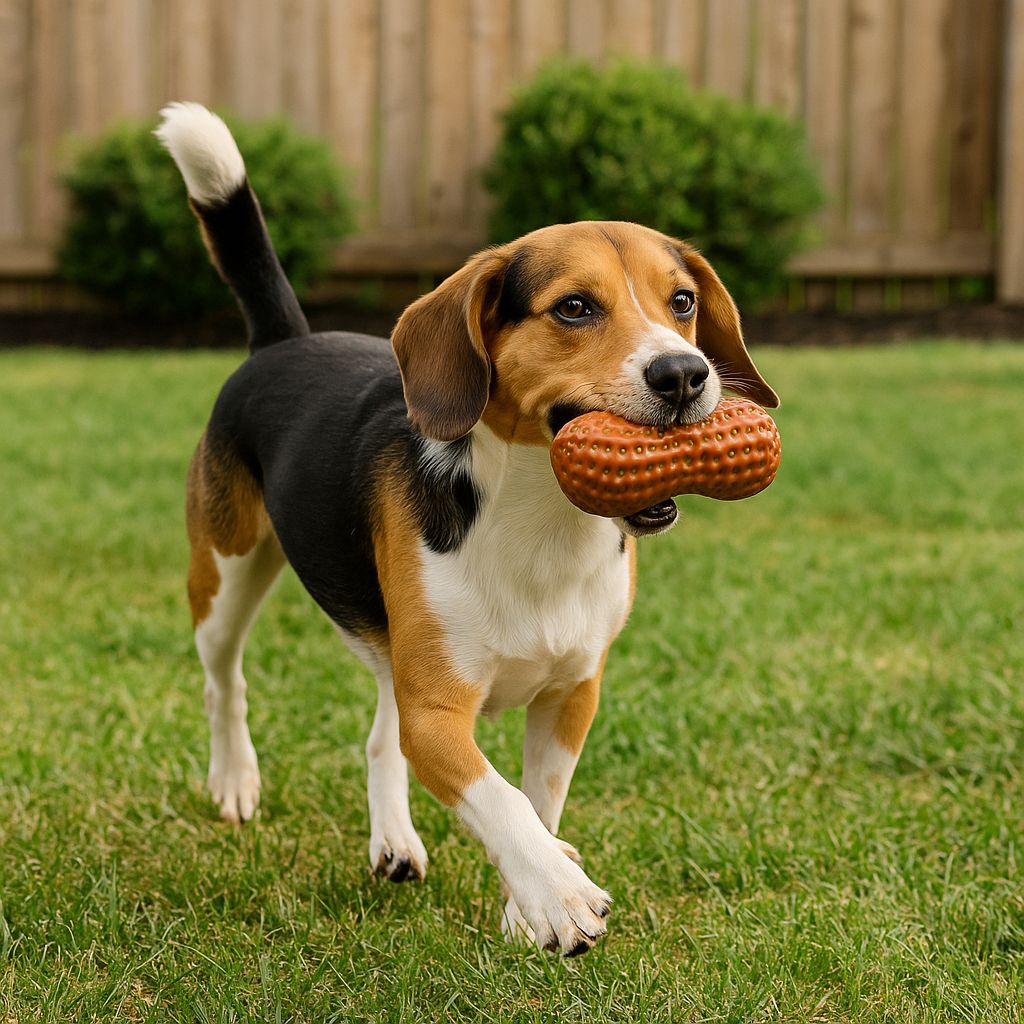 TUFFS Nutty Peanut Dog Toy – DOGHOUSE