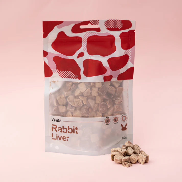 Waita Freeze Dried Rabbit Liver Cubes – DOGHOUSE
