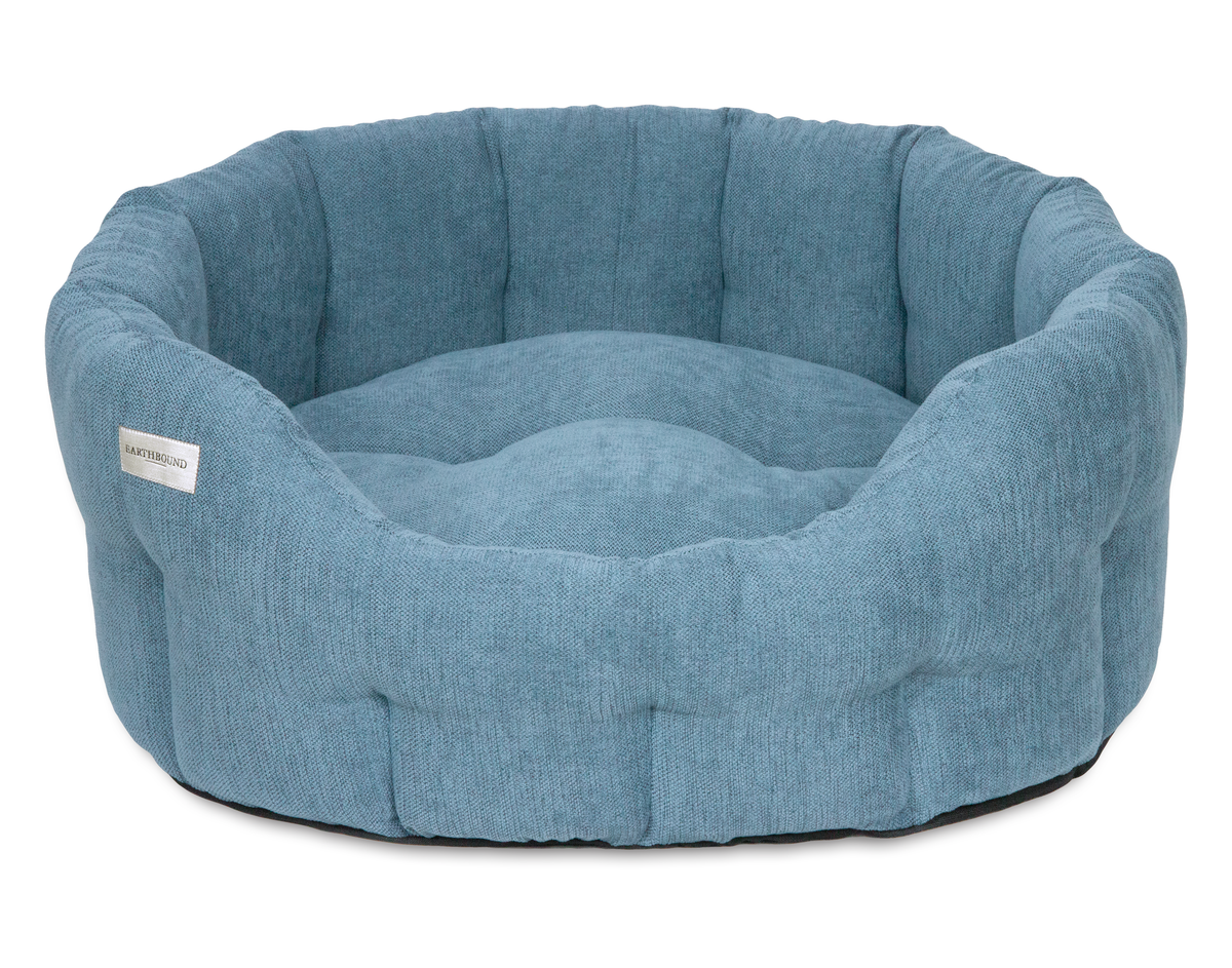 Earthbound Orkney Daisy Blue Dog Bed – DOGHOUSE