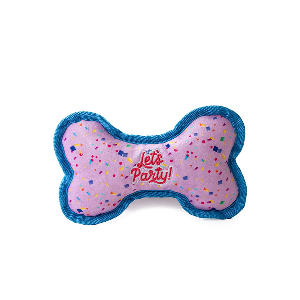 Great&Small Let's Party Bone Dog Toy – DOGHOUSE
