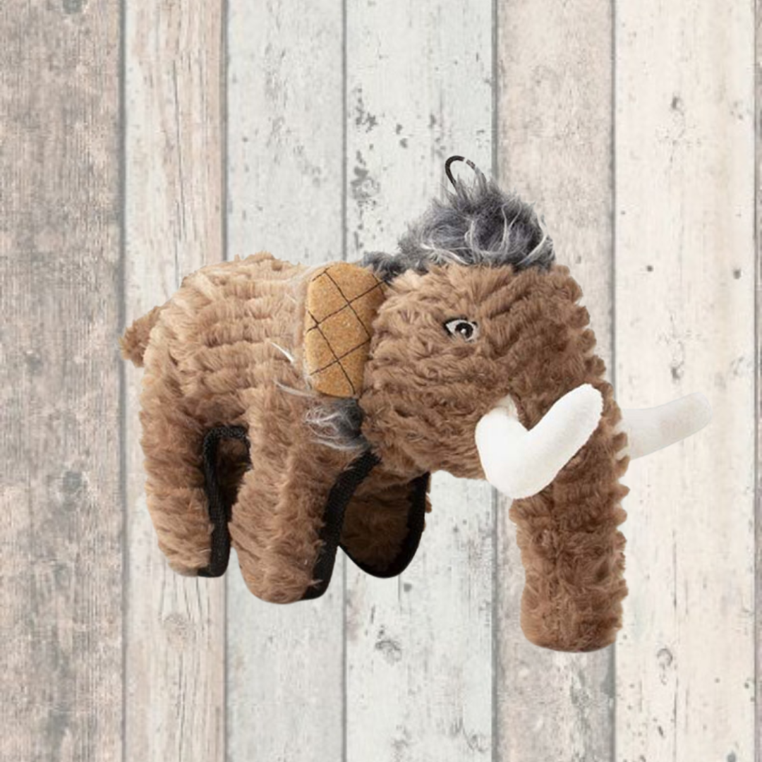 Steeldog Ruffian Woolly Mammoth | Tough Plush Dog Toy | DOGHOUSE