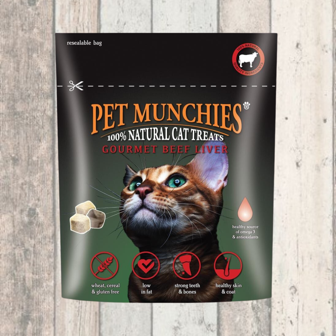 Gourmet Beef Liver Pet Munchies Cat Treats – DOGHOUSE