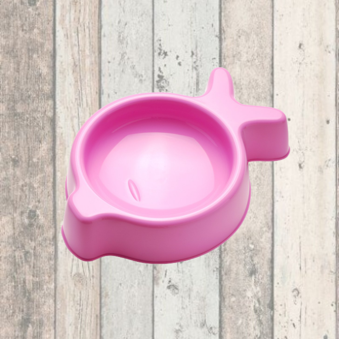 Fish Shaped Cat Food Bowl | Hot Pink | Doghouse | Cat Bowls – DOGHOUSE