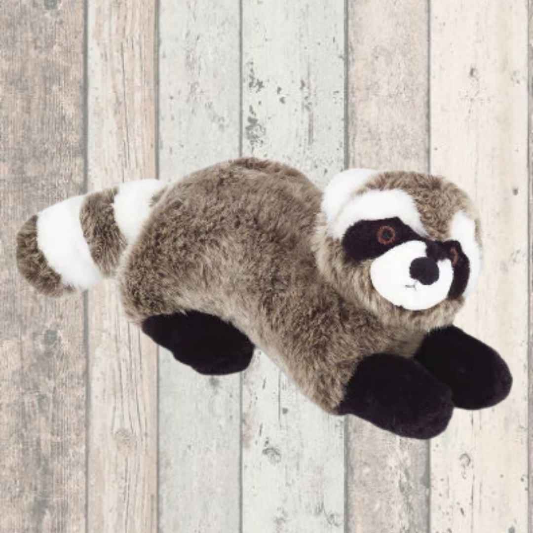 Rocket the Raccoon Dog Toy | Fluff and Tuff | Doghouse – DOGHOUSE
